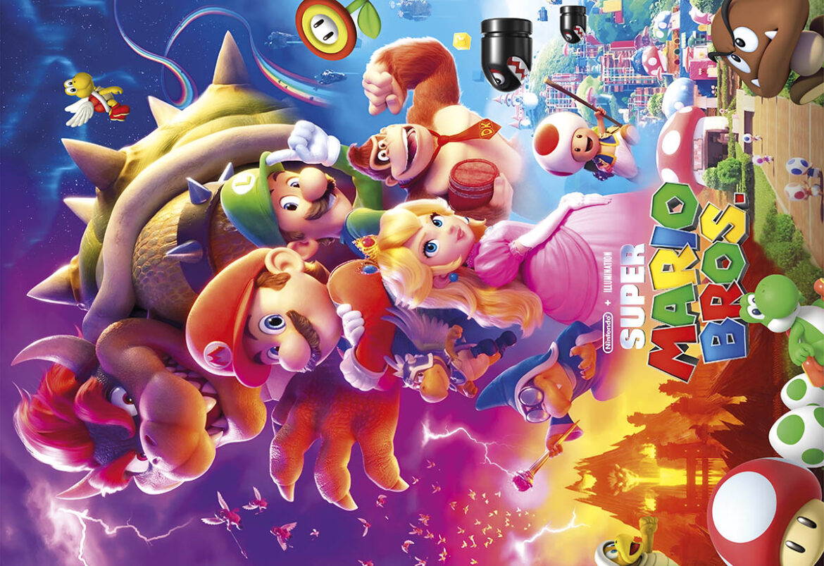 Romp. Linea Animados – Mario Bros y sus Amigos